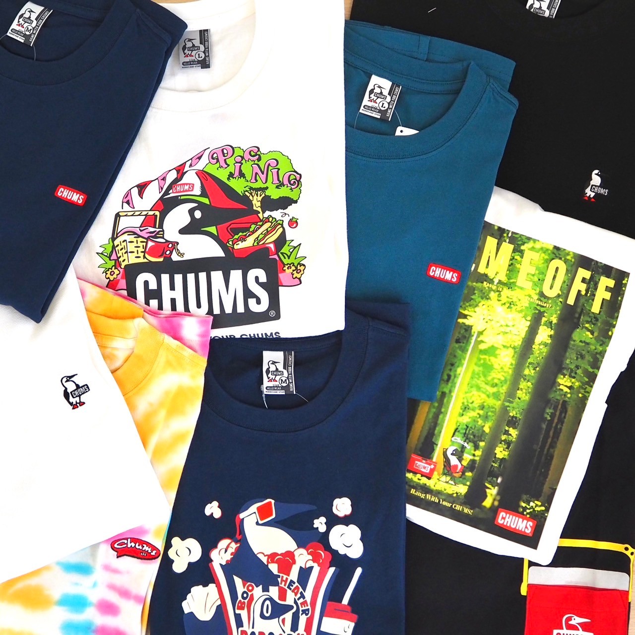CHUMS・DULTONのTシャツ各デザイン残りわずかです！ - unionplus.